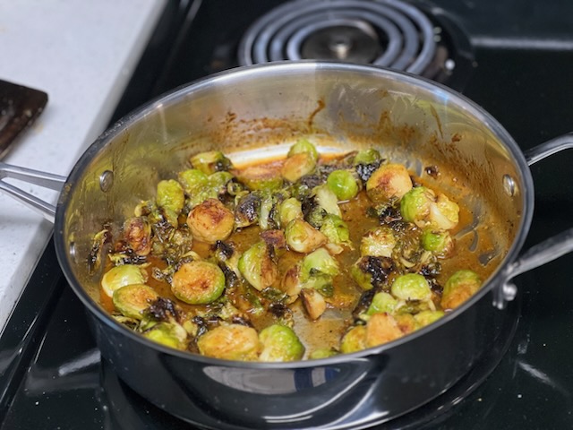 Sweet Sriracha Brussels Sprouts – Bramble & Butter Magazine
